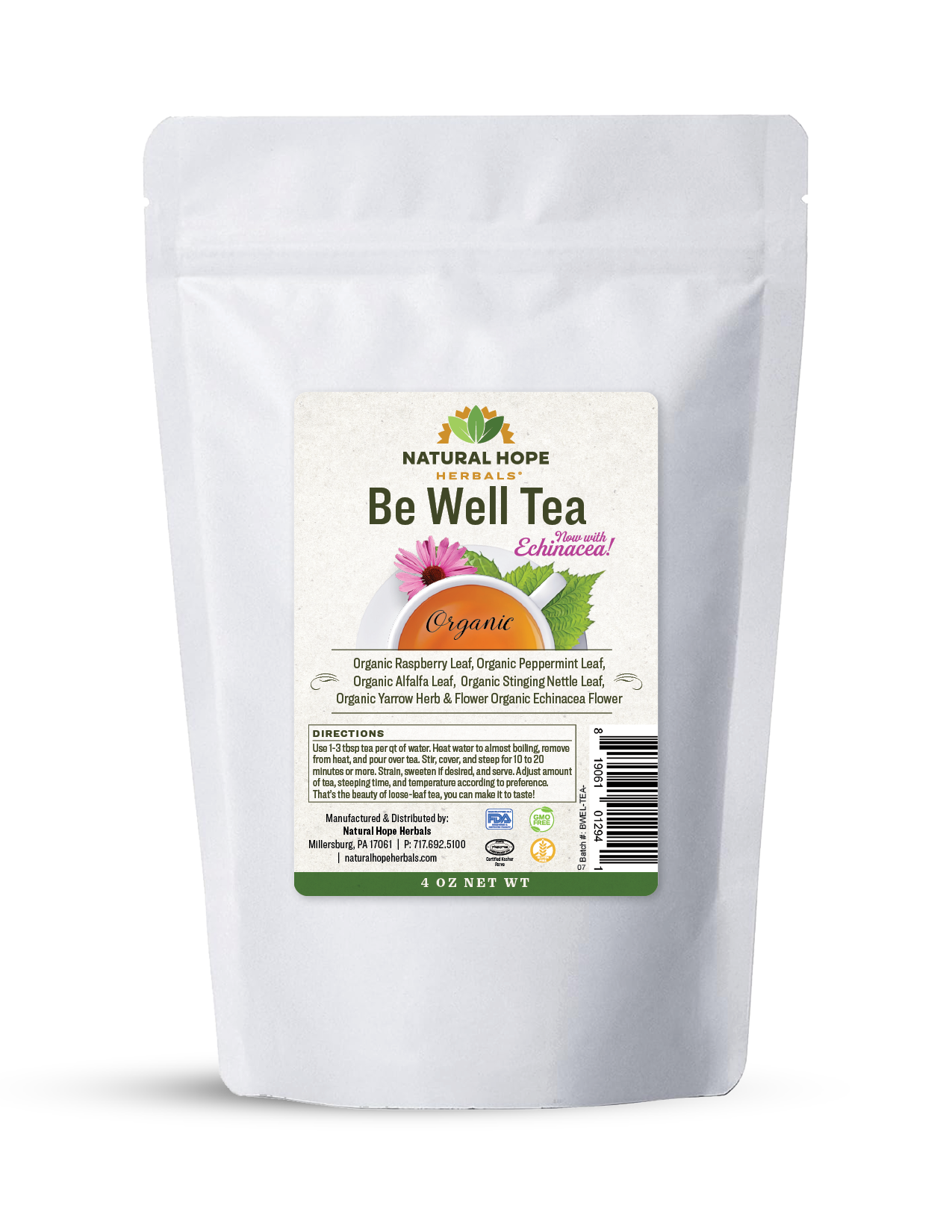 Be Well Tea by Natural Hope Herbals: Immune Support