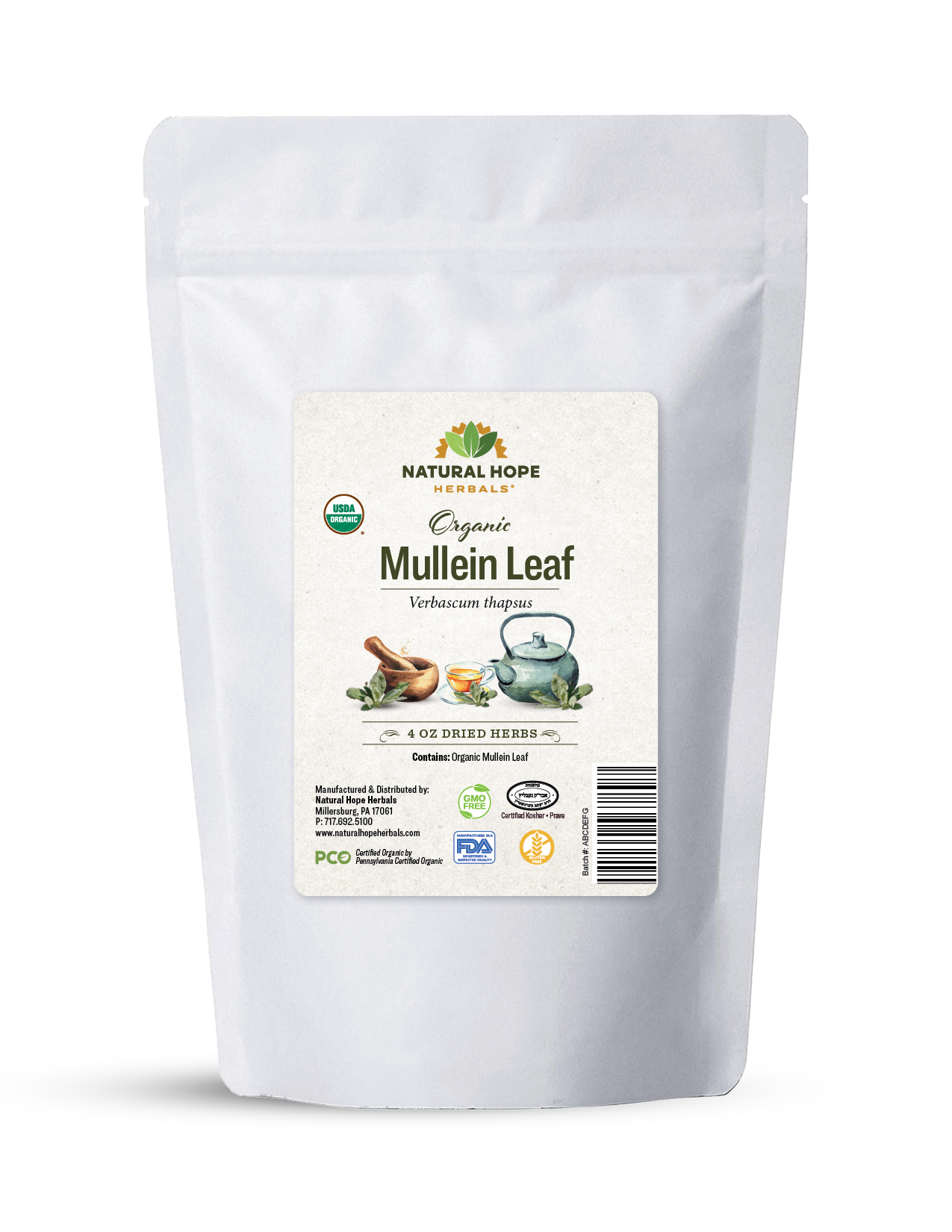 Organic Mullein Leaf: Natural Hope Herbals for Lung Health